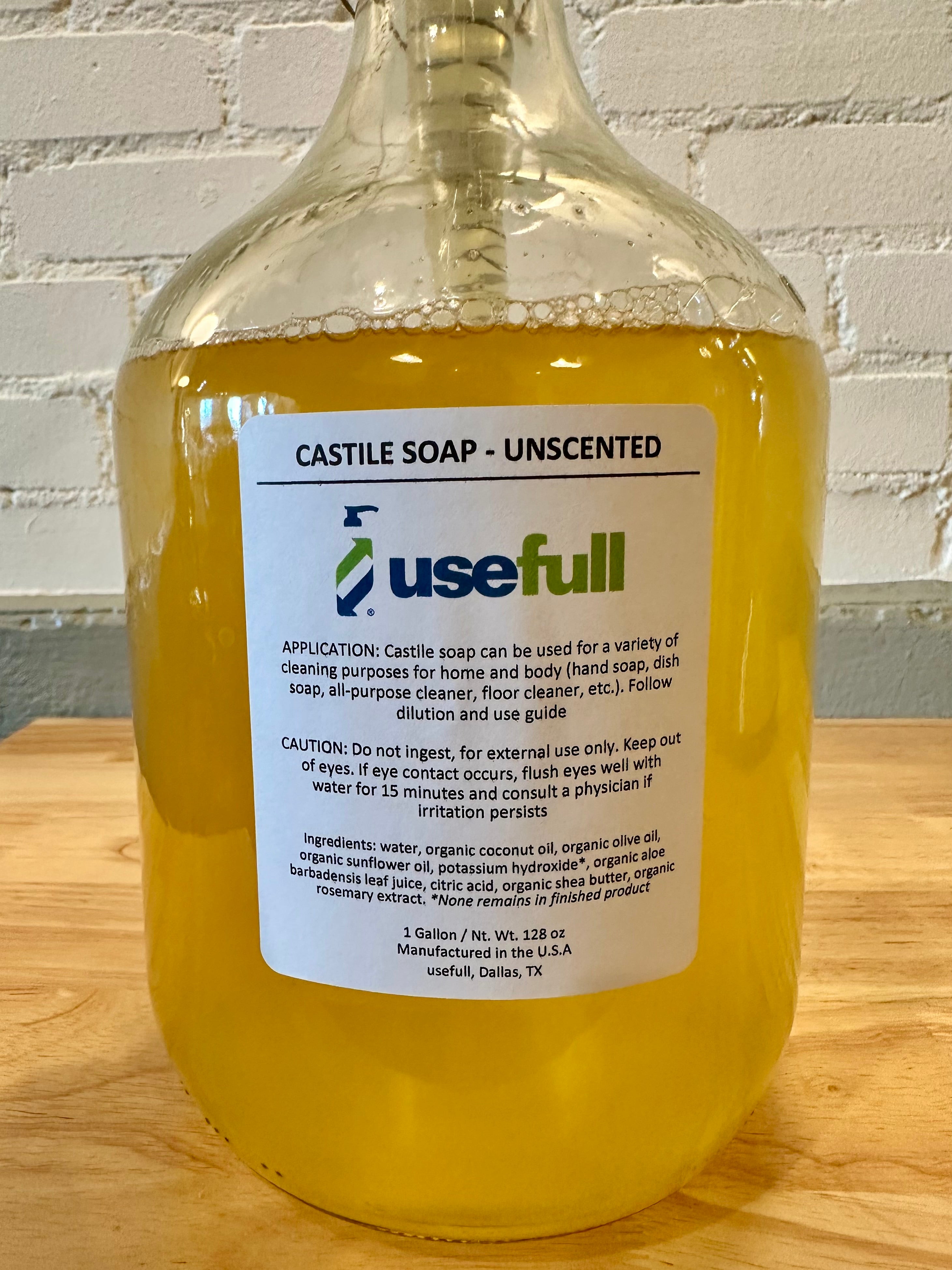 Castile Soap - Unscented – usefull