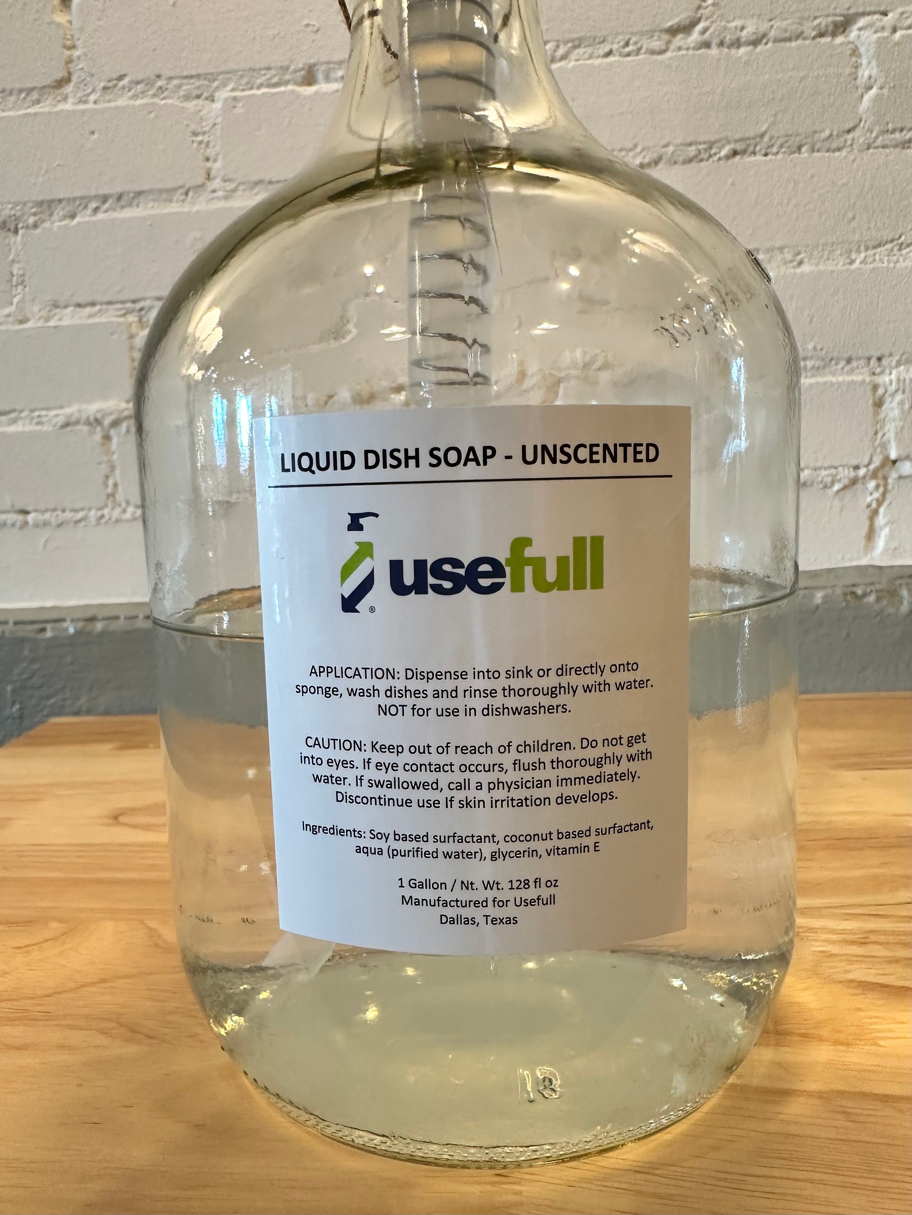Liquid Dish Soap - Unscented – usefull