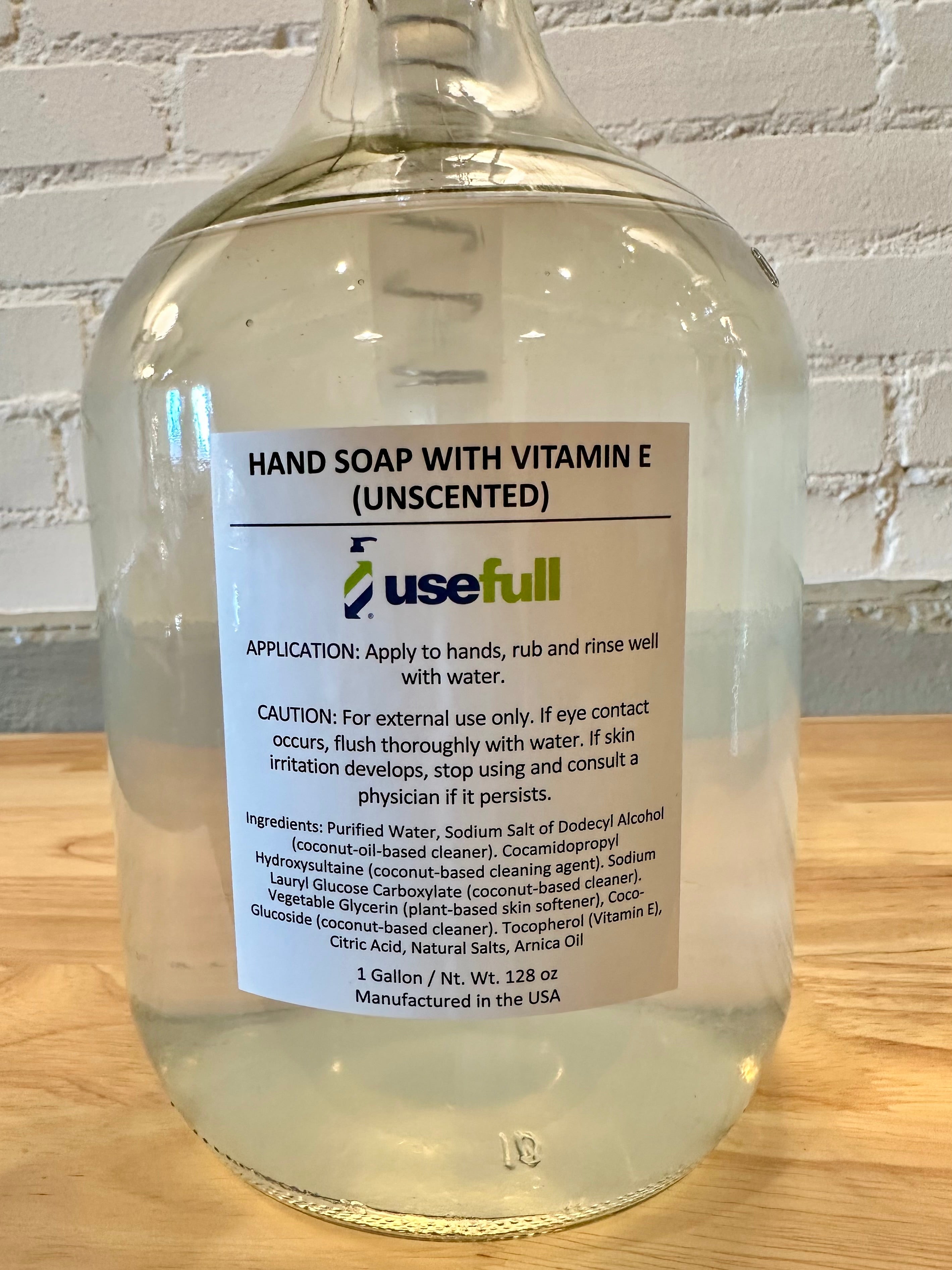 Hand Soap with Vitamin E - Unscented – usefull